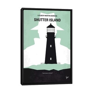iCanvas "Shutter Island Minimal Movie Poster" by Chungkong Framed Canvas Print - Bed Bath ...